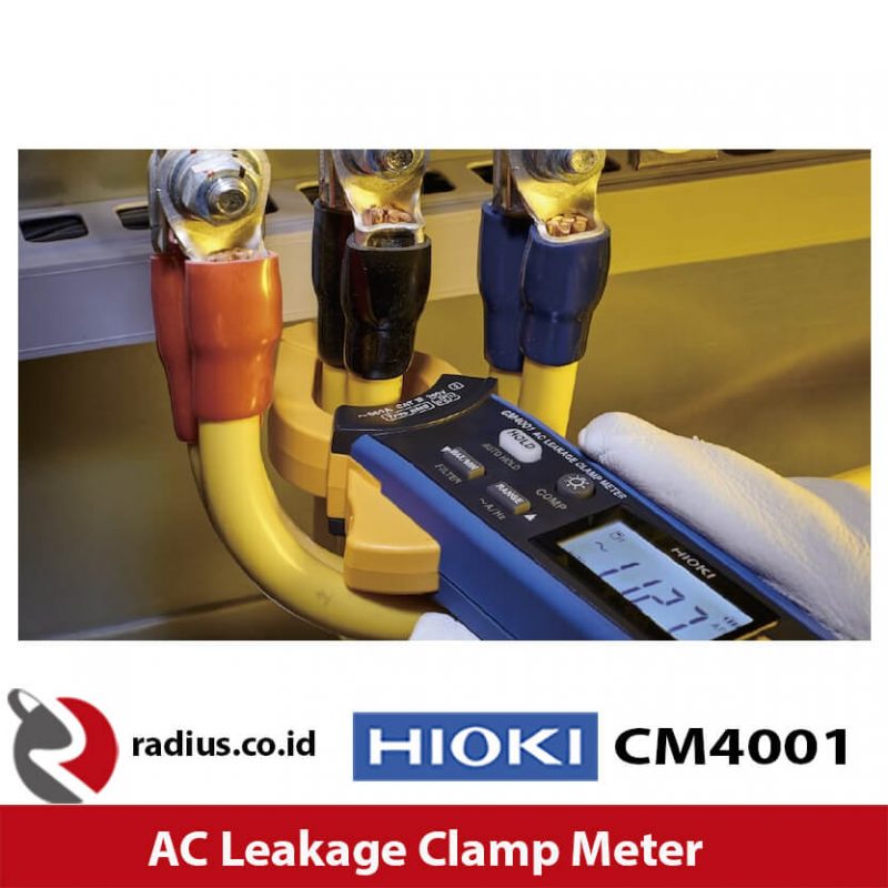 Hioki CM4001 AC Leakage Clamp Meter | PT. Radius Allkindo Electric