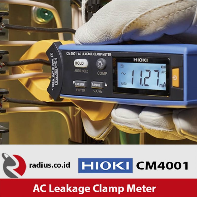 Hioki CM4001 AC Leakage Clamp Meter | PT. Radius Allkindo Electric