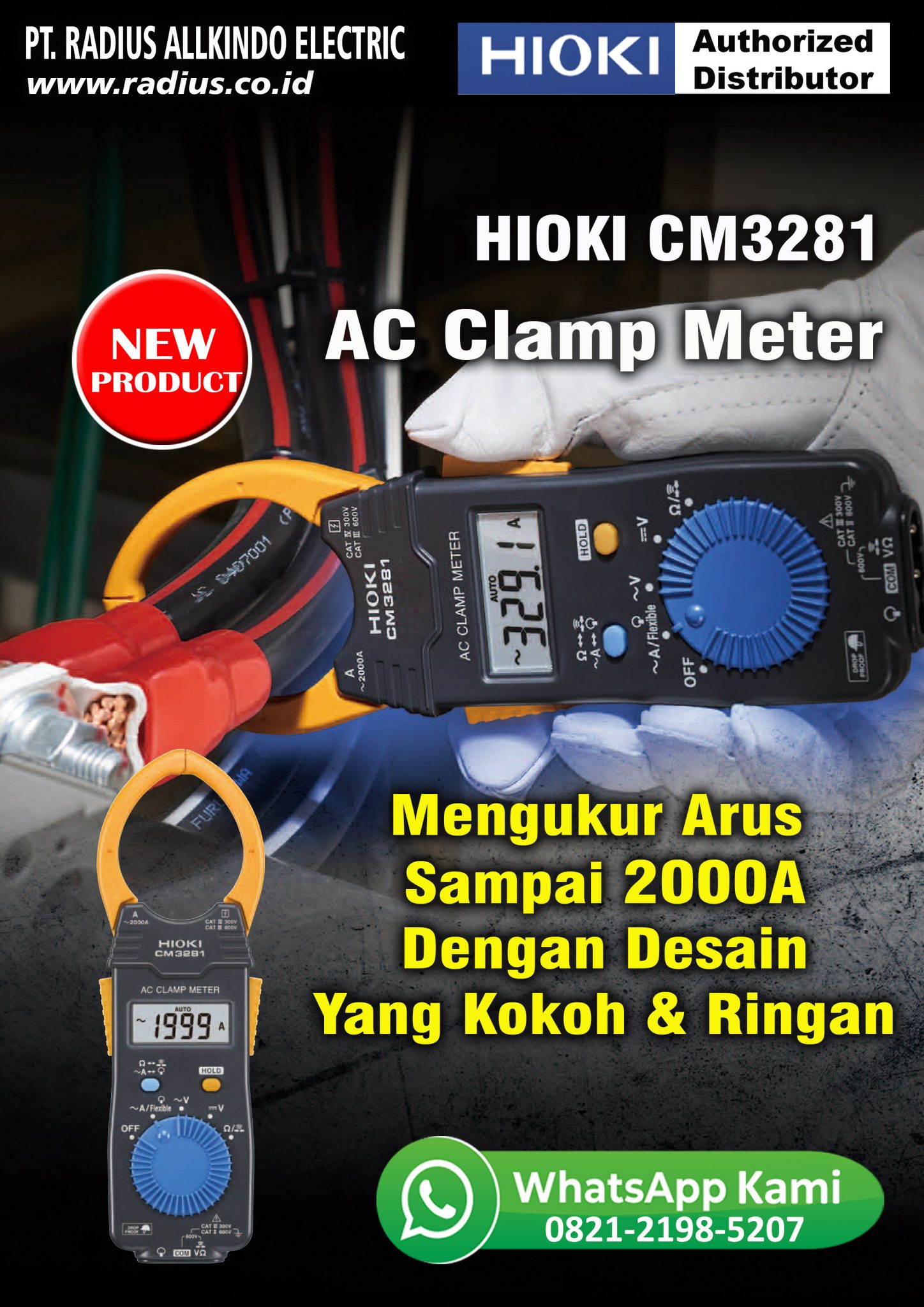 Radius Electric | Distributor Hioki Indonesia | PT. Radius Allkindo ...