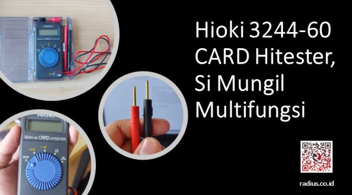 Hioki 3244-60 CARD Hitester, Si Mungil Multifungsi | PT. Radius ...