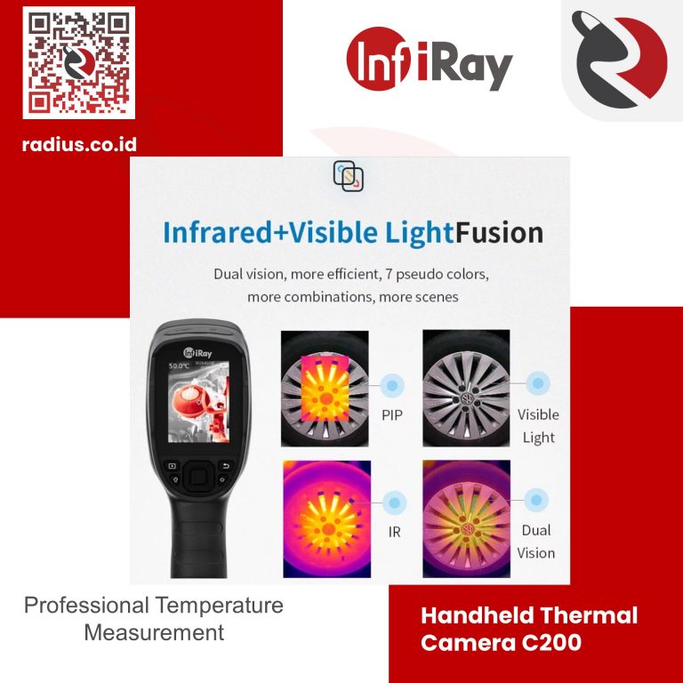 InfiRay C200 Handheld Thermal Camera | PT. Radius Allkindo Electric