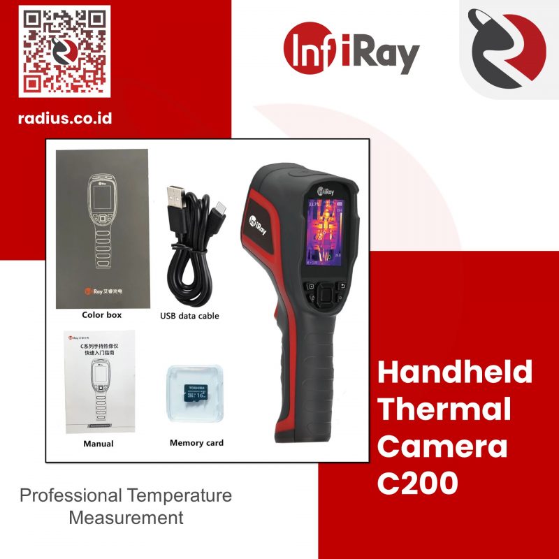 InfiRay C200 Handheld Thermal Camera | PT. Radius Allkindo Electric