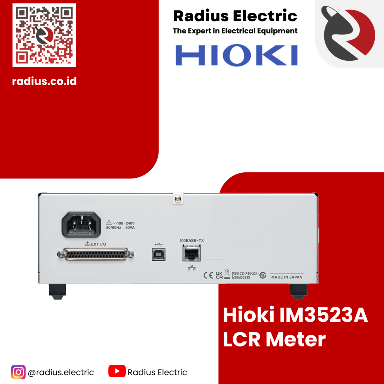 Hioki IM3523A LCR Meter | PT. Radius Allkindo Electric