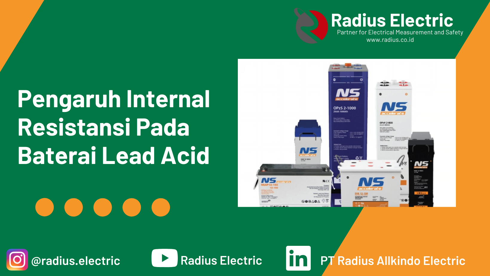 Bagaimana Mengetahui Pengaruh Internal Resistansi Pada Baterai Lead ...
