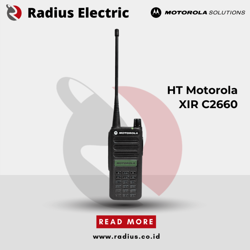 HT Motorola XIR C2260 | PT. Radius Allkindo Electric
