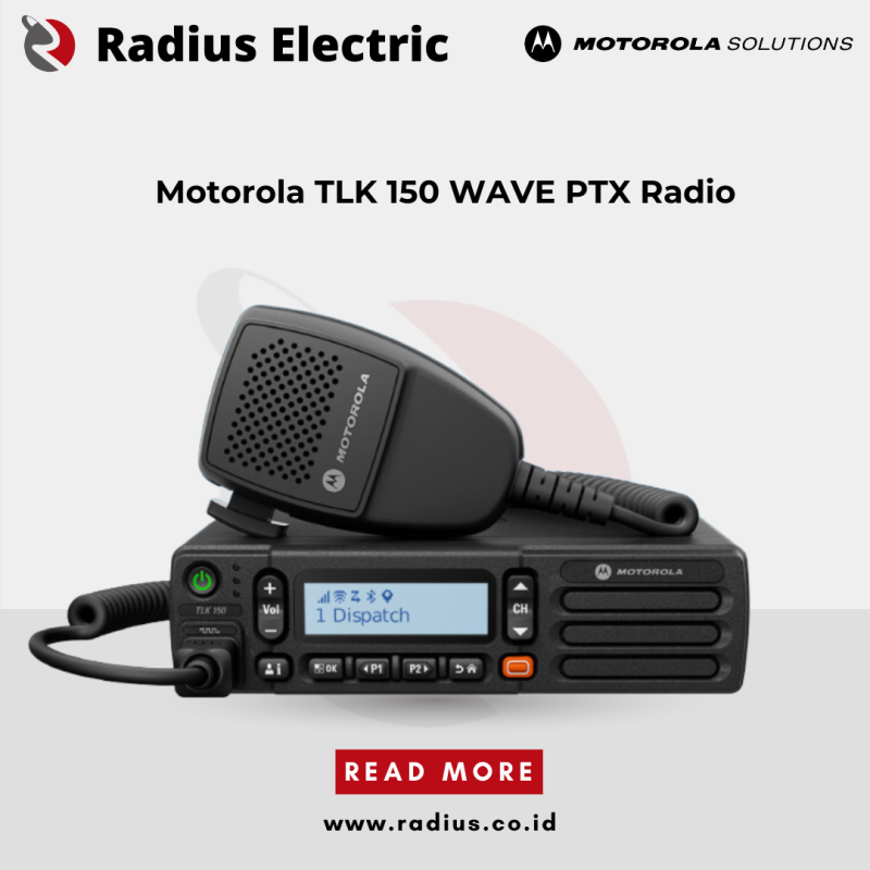 Motorola TLK 150 Mobile Radio | PT. Radius Allkindo Electric