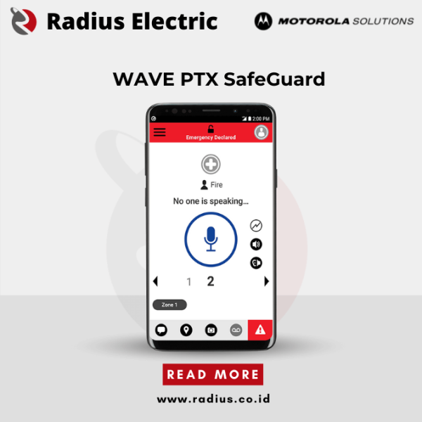 Motorola WAVE PTX Broadband Push-To-Talk Communication | PT. Radius ...