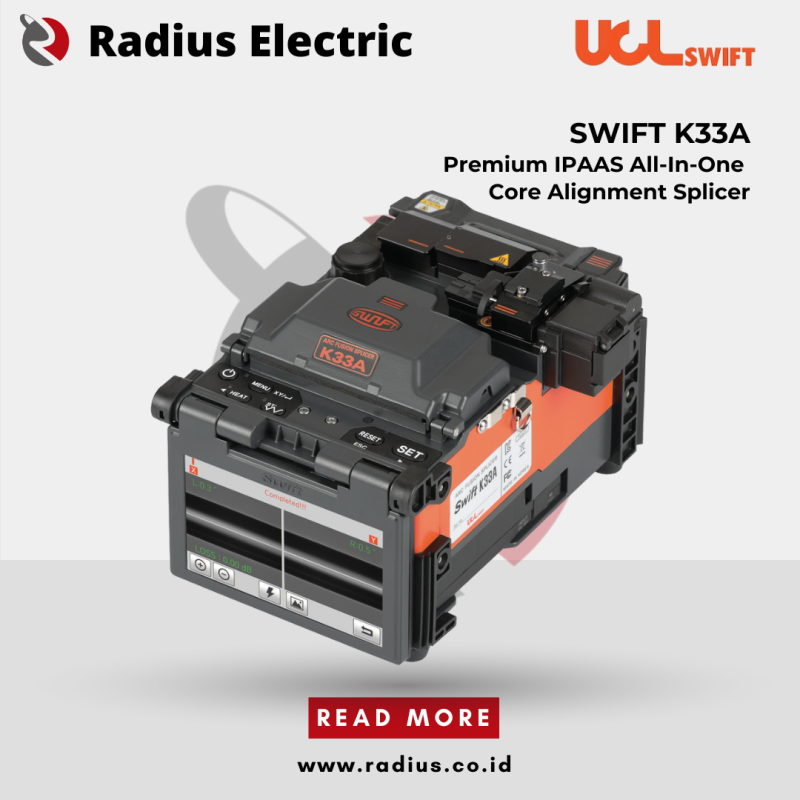UCL SWIFT K11 Core-To-Core Alignment Splicer | PT. Radius Allkindo Electric