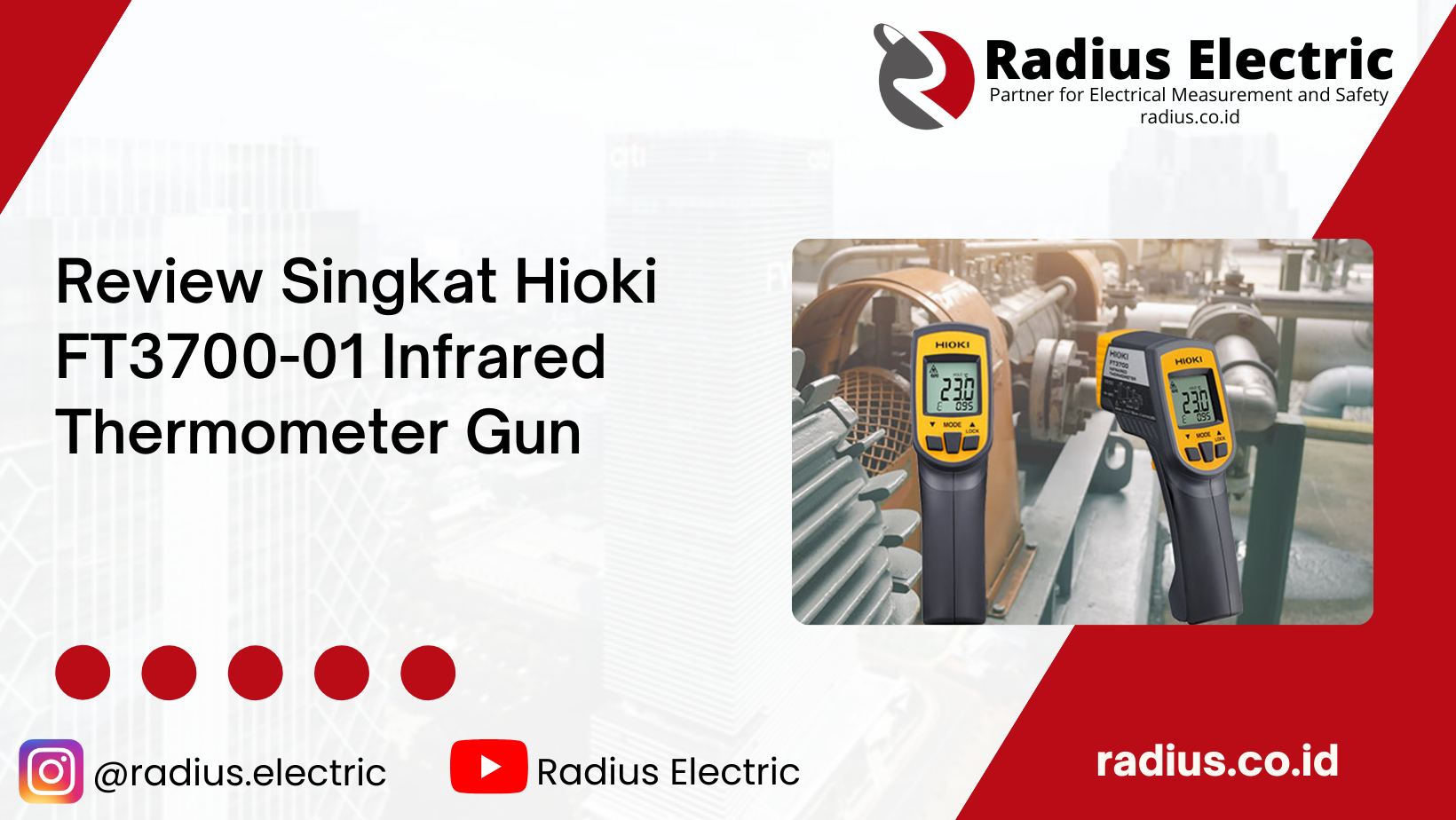 Review Singkat Hioki FT3700-01 Infrared Thermometer Gun - Fitur, Fungsi ...