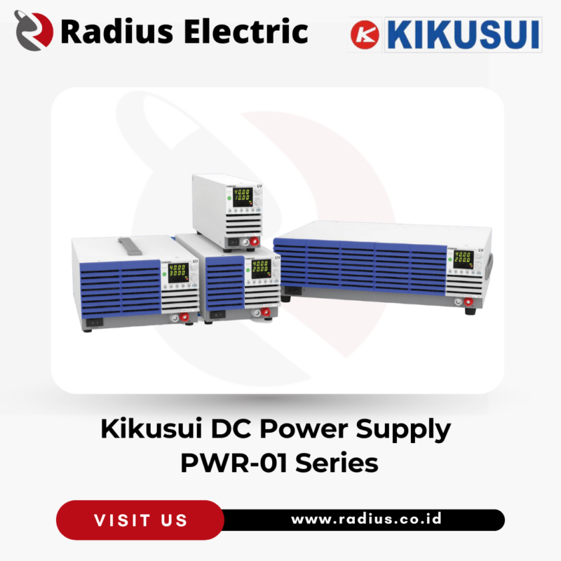 Kikusui DC Power Supply PWR-01 Series | PT. Radius Allkindo Electric