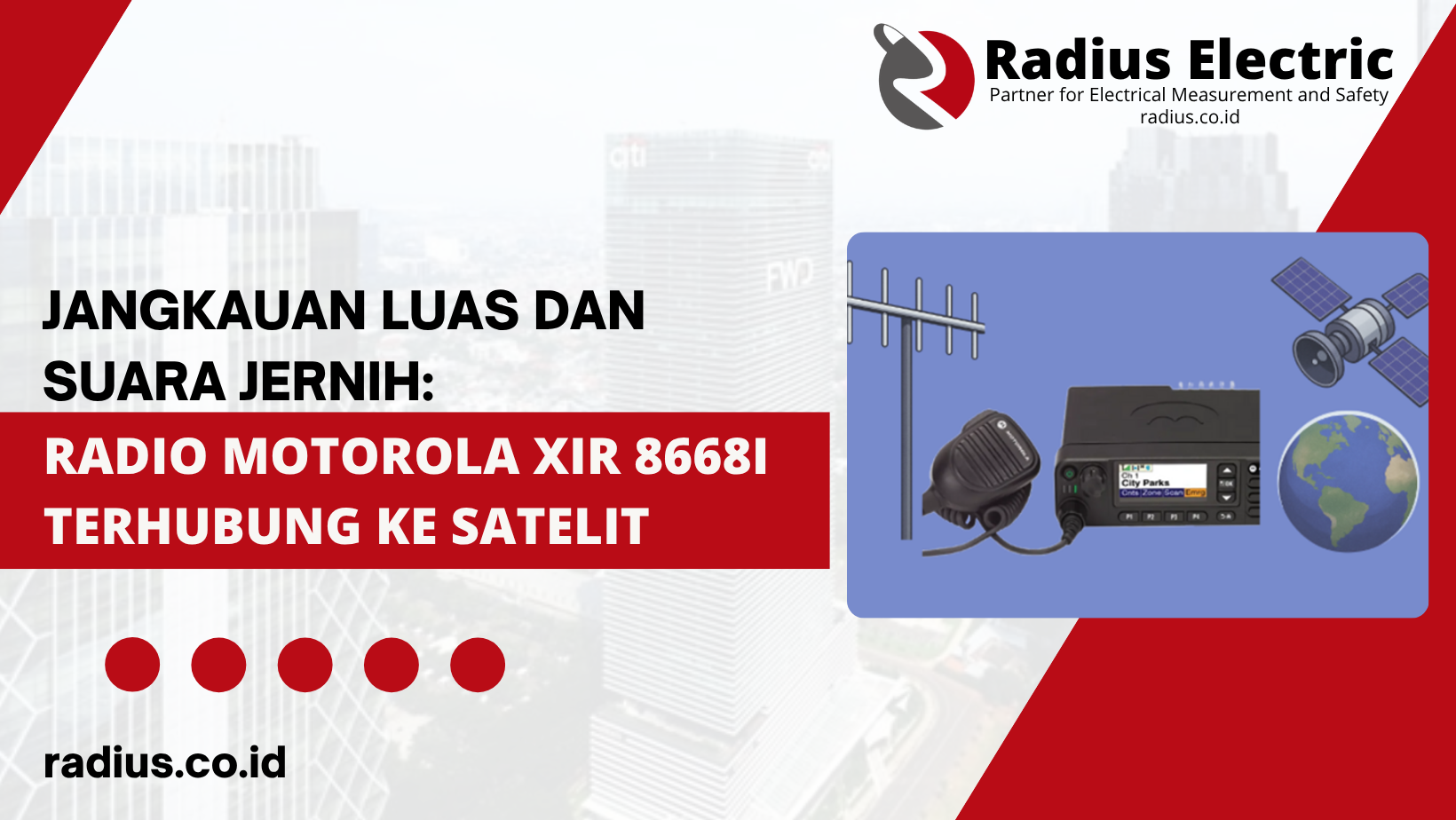 Integrasi Radio Komunikasi dengan Jaringan Satelit untuk Komunikasi ...